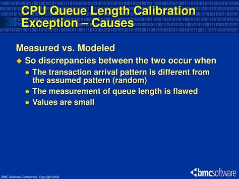 PPT Understanding CPU Queue Length Calibration Choices In PATROL Predict PowerPoint