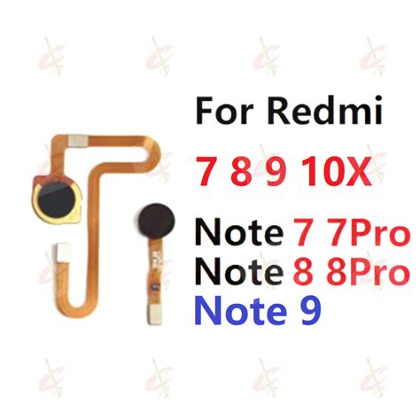 Finger Print Fingerprint Sensor For Redmi X Note Pro T Shopee Malaysia