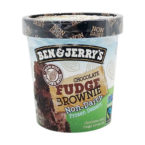 Ben And Jerrys Chocolate Fudge Brownie Non Dairy Frozen Dessert 16 Oz Wholefoods Market In