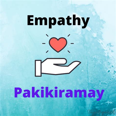 Empathy In Tagalog English Vocabulary Words Tagalog Words Essay Writing Skills