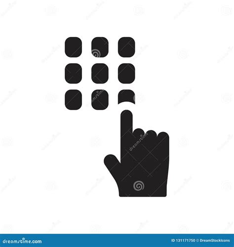 Security Code Icon Trendy Security Code Logo Concept On White B Stock Vector Illustration Of