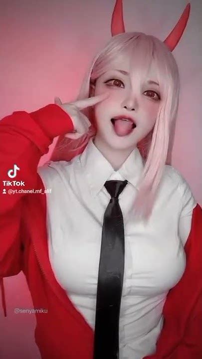 Cosplay Power Anime Chainsaw 𝘚𝘌𝘕𝘠𝘈𝘔𝘐𝘒𝘜 Youtube