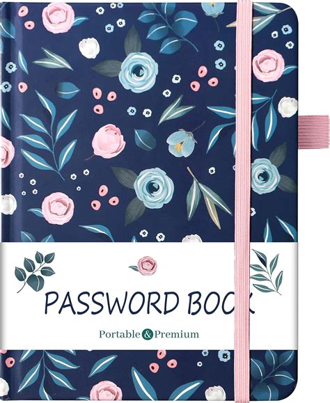 Password Book Password Keeper With Alphabetical Tabs 51 X 68