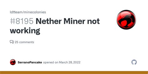 Nether Miner Not Working Issue Ldtteam Minecolonies GitHub