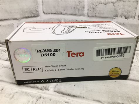 Terra D5100 Wireless 1d 2d Barcode Scanners 3 W Battery Level Indic