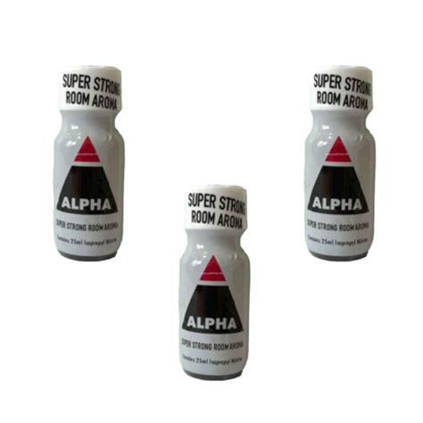 Alpha Poppers 3x25ml