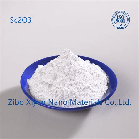 Nano Scandium Oxide Zibo Xiyan Nano Materials Coltd