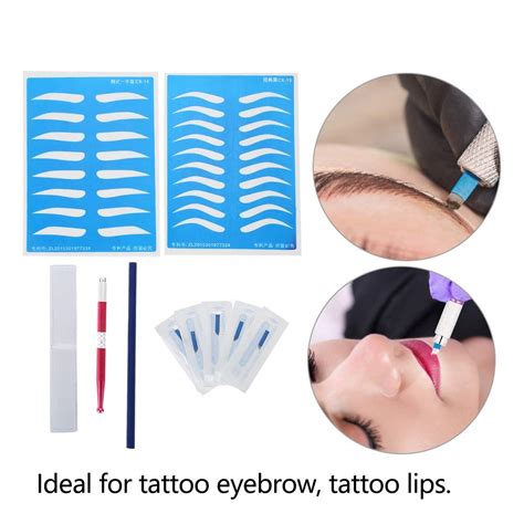 Buy Eyebrow Microblading Kit 13 Types Eyebrows Tattoo Set Professional Tattooing Accessories