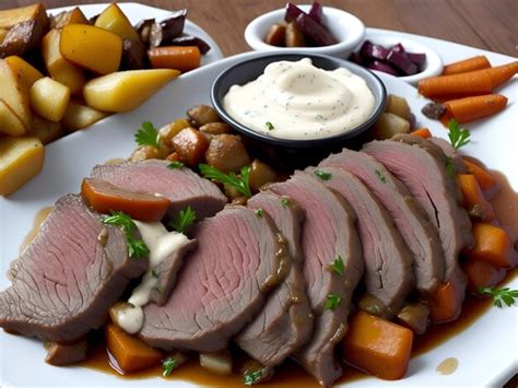 Premium Ai Image A Cooked Roast Beef