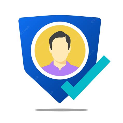Premium Vector User Profile Success Privacy Protection Or