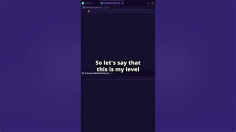 Learn Markdown Headers In 1 Minute Markdown Shorts Youtube