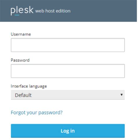 Accessing Plesk Control Panel A Step By Step Login Guide Web Hosting