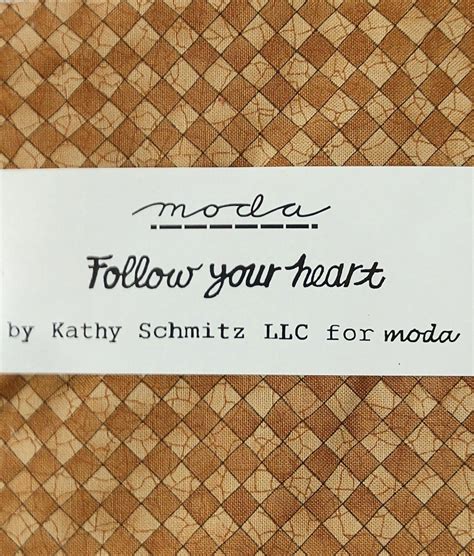 Kathy Schmitz Studio Follow Your Heart Charm Pack Squares Piece Pack Moda Cotton Etsy