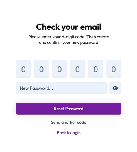 Downloads Reset Password Form Free Webflow Component