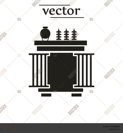 Electric Transformer Vector And Photo Free Trial Bigstock