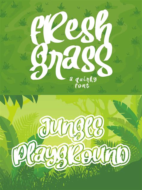 Fresh Grass Font