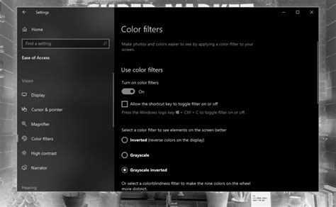 Enable Greyscale Mode For Windows PC Technipages