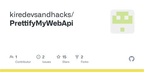 Github Kiredevsandhacksprettifymywebapi