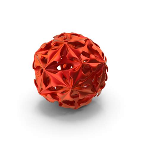 Complex Geometric Shape Object Red Png Images And Psds For Download Pixelsquid S11983032b