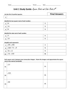 Lesson 6 Homework Practice