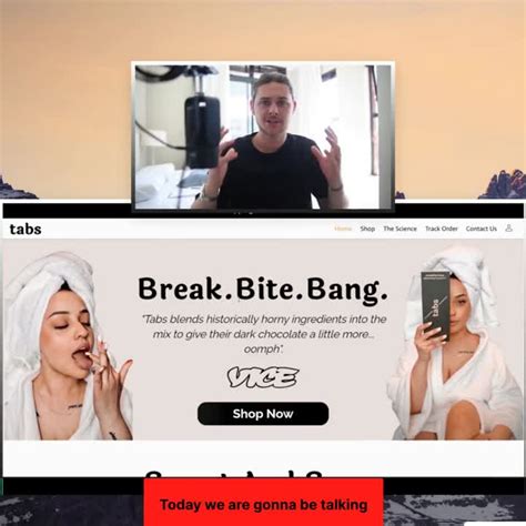 Jadon Moerdyk On Linkedin Sex Chocolate Tabs Has Sold Over 1 000 000 Of Product With No Paid…