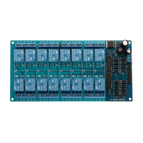 16 Channel 24V Relay Module With Optocoupler Buy Online At Low Price In India ElectronicsComp Com