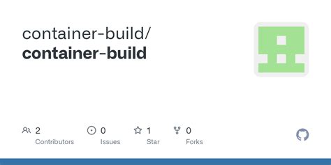 Github Container Buildcontainer Build