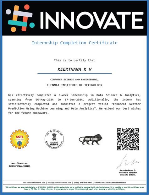 Keerthana Kv On Linkedin Datascience Machinelearning Internship