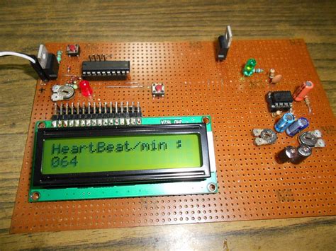 Heart Beat Counter Using Msp430 Instructables