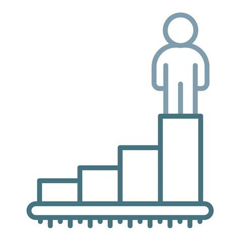 Premium Vector Personal Development Flat Illustration
