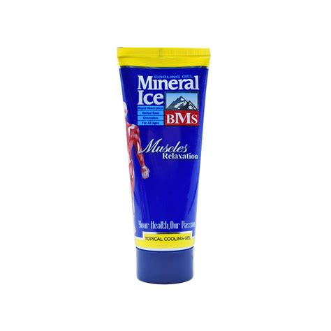 وب دارو| مشخصات ژل خنک کننده مینرال آیس (Mineral Ice) بی ام اس