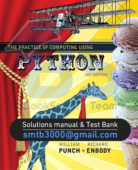solution manual for practice of computing using python 3rd edition solutions manual practice