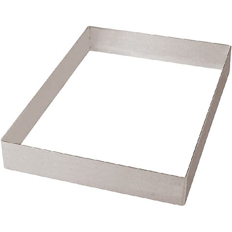 Stainless Steel Rectangular Cake Frame Extender 1575 X 1188 47546 30 Paderno