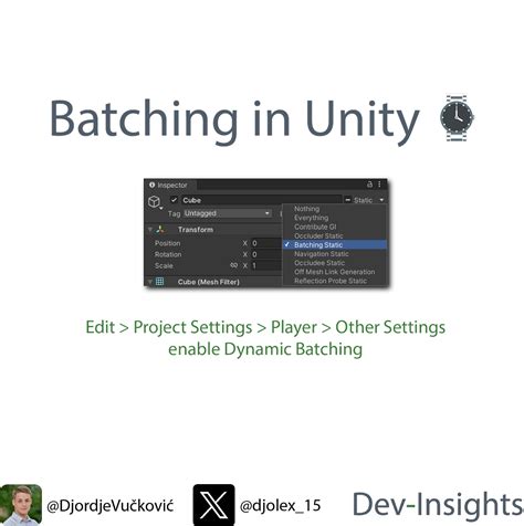 Understanding Batching In Unity ⌚ By Djordje Vuckovic Medium
