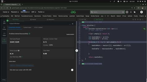 Gfg160 Geekstreak2025 Geeksforgeeks2025 Dsa Geeksforgeeks Nihal