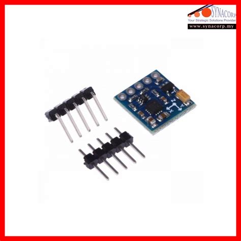 Arduino Gy 271 Qmc5883 3 Axis Electronic Compass Module Shopee Malaysia