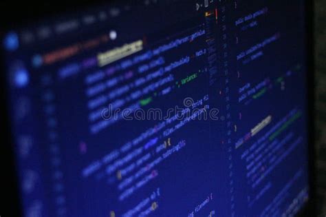 Computer Code Programming Language Coding Close High Resolution Photo