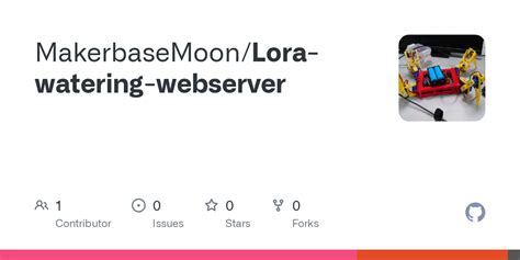 Github Makerbasemoonlora Watering Webserver