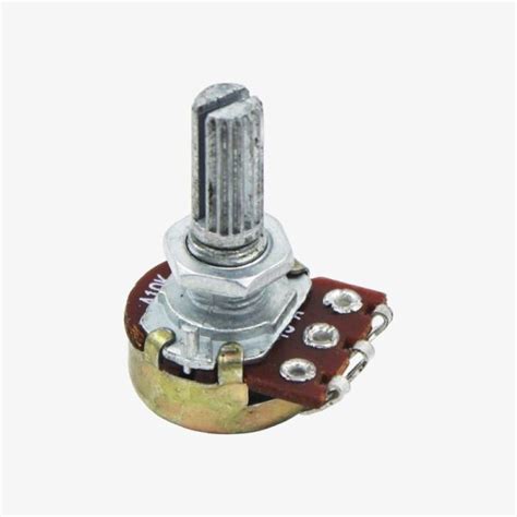 10k Ohm Potentiometer Large 3 Pin 15mm Potentiometer Robozar