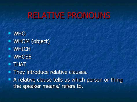 RELATIVE CLAUSES PPT Reptiles Pets
