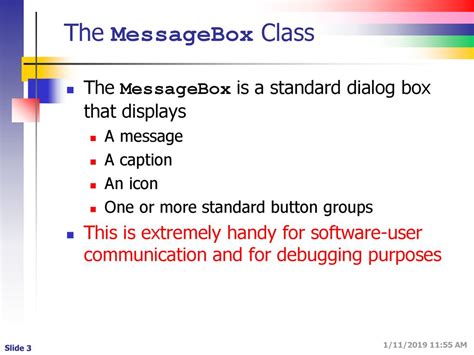 Control Structures Part B Message And Input Boxes Ppt Download