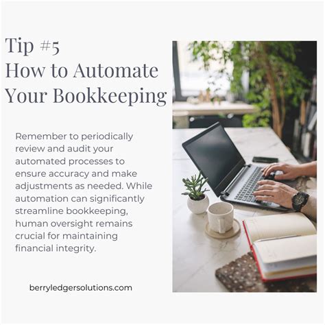 Berry Ledger Solutions On Linkedin Automation Saves Time But A Regular Check In Ensures