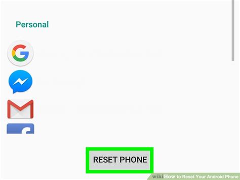 How To Reset Your Android Phone Steps With Pictures