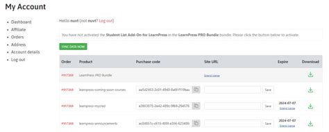 Install Add On Via Purchase Code Install And Update Add On Via
