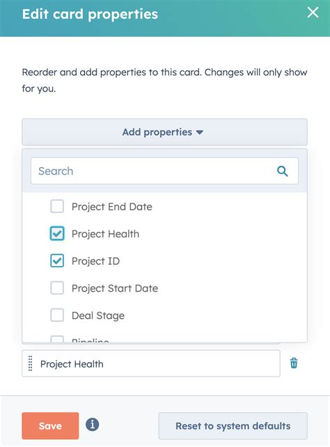 Sync Project Data To Hubspot Objects Support
