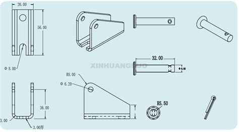 Linear Actuator Bracket A Pair With Bolt Mounting Vicedeal