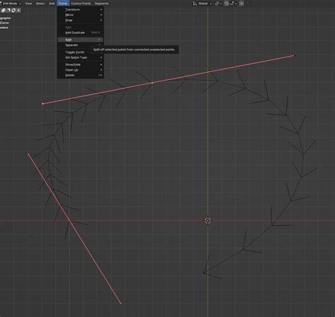 I Need Help Flattening The Depth Of My Bezier Curve Modeling Blender Artists Community