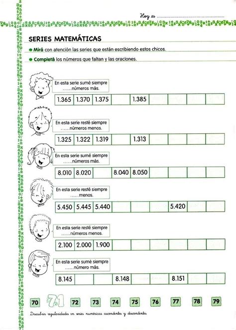 Matematicas Tercer Grado