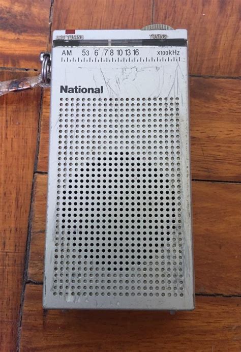 Vintage Functional National Transistor Radio Hobbies And Toys Memorabilia And Collectibles