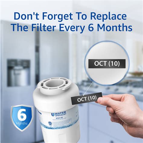 Waterspecialist Mwf Refrigerator Water Filter Replacement For Ge® Sma